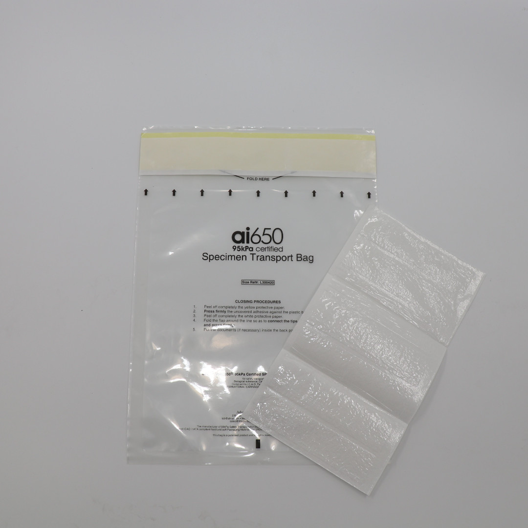 Wholesale Biohazard Specimen Bag Disposable Clear Transparent Specimen ...