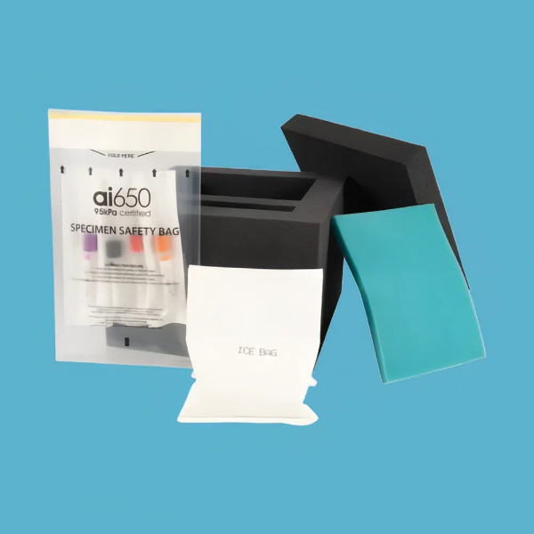 AI650 95kpa 바이오 위험물 수송 가방 Zip Lock 표본